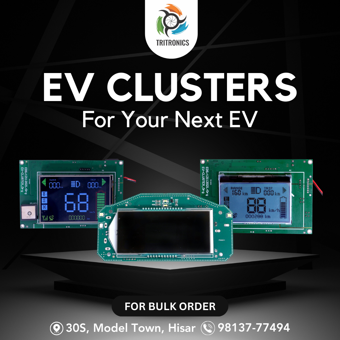 Tritronics Emotive Pvt. Ltd. - Tritronics introduces an EV cluster, a shining example of "Make ...